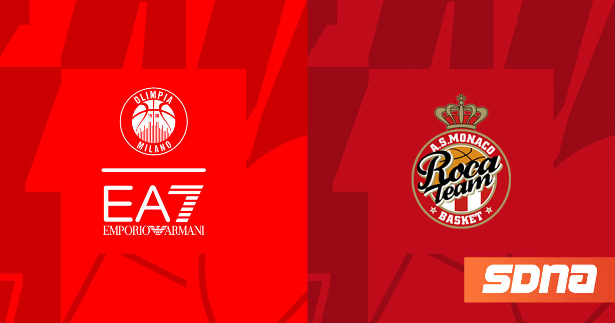 Αρμάνι Μιλάνο - Μονακό (Euroleague 2023-24) | SDNA